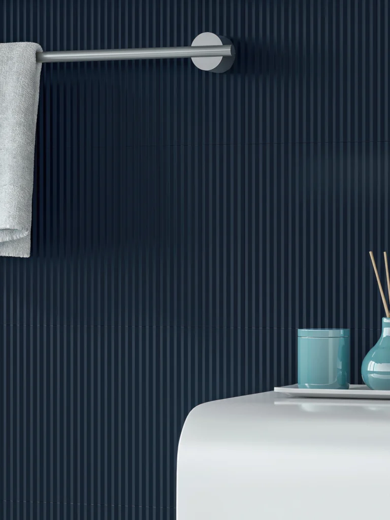 Buy Best Quality 3x12 Frendy Tiles Matte Navy Blue